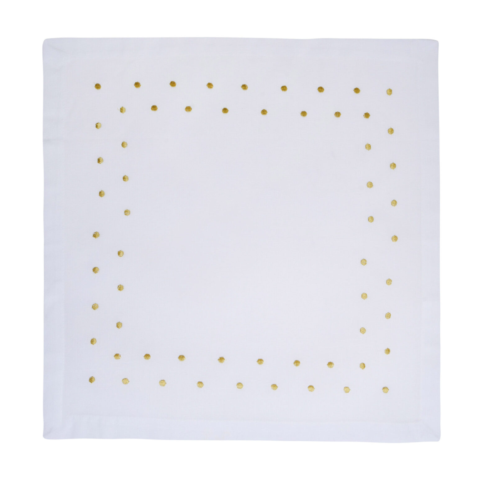 Gold Dotted Napkin - ELEGANT EDGE
