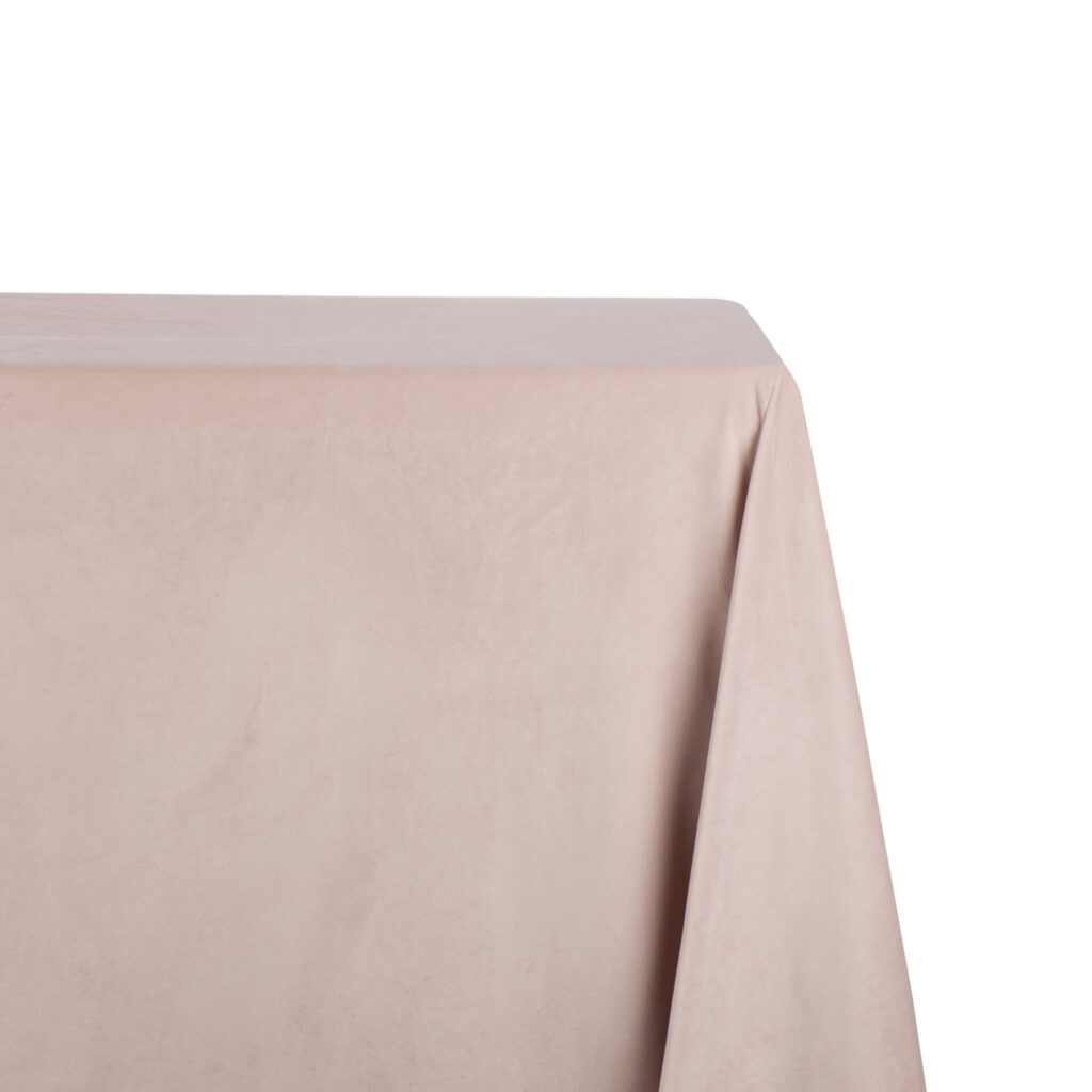 Blush Pink Velvet - ELEGANT EDGE