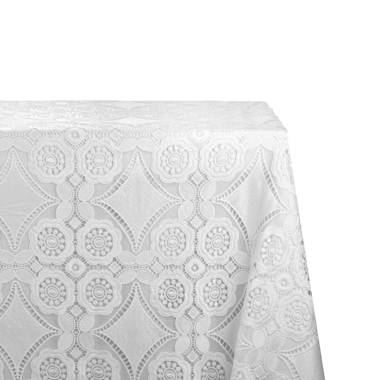 Lace Topper - White Vintage - ELEGANT EDGE