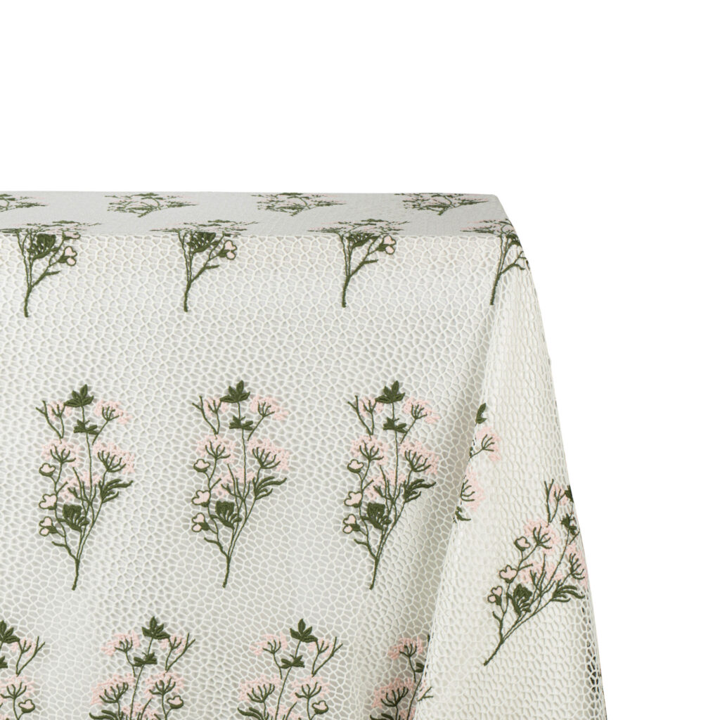 Lace Topper - Floral Accent - ELEGANT EDGE